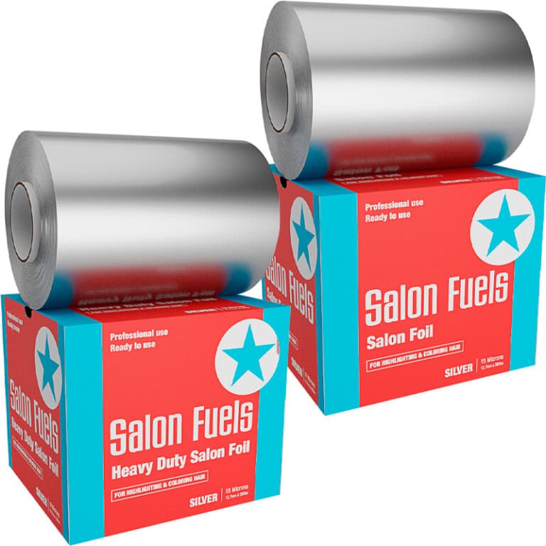 Salon Fuels Foil 12cmx300m, Silver - Hair Health & Beauty