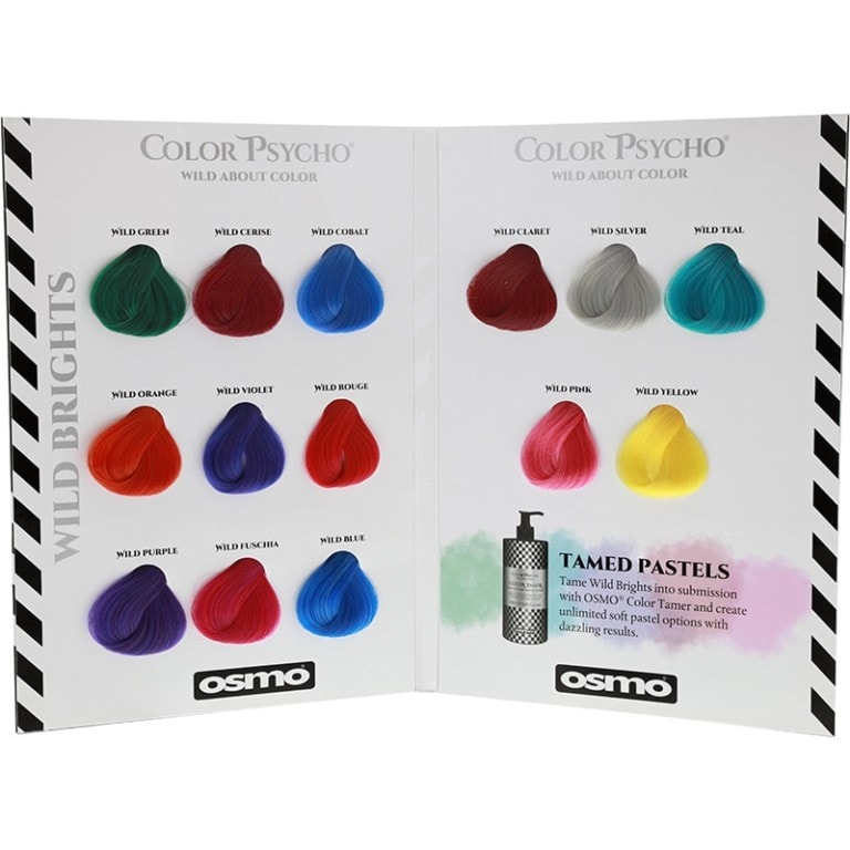OSMO Color Psycho A5 Color Chart - Hair Health & Beauty