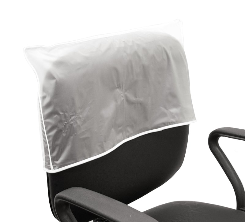 Chair Back Protective Cover, PVC, 52cmx25cm - Hair Health & Beauty