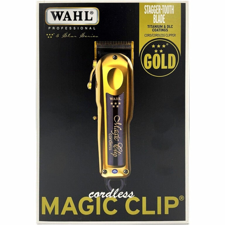 Wahl Magic Clip Gold Hair Clipper Cordless - Hair, Health & Beauty