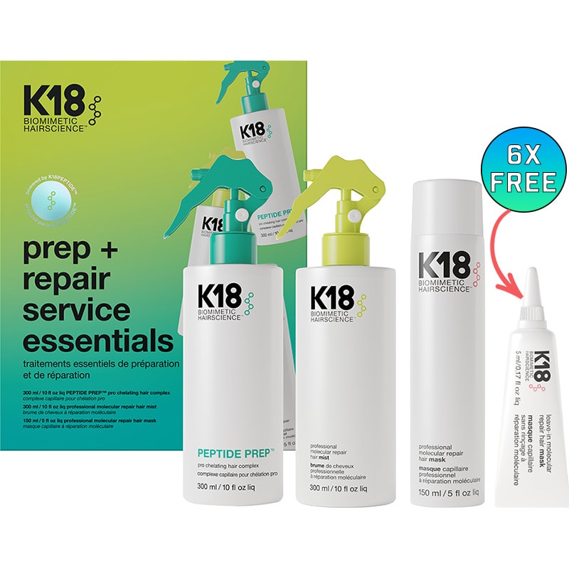 K18 Prep + Repair Service Essentials Kit Special - Hair, Health & Beauty
