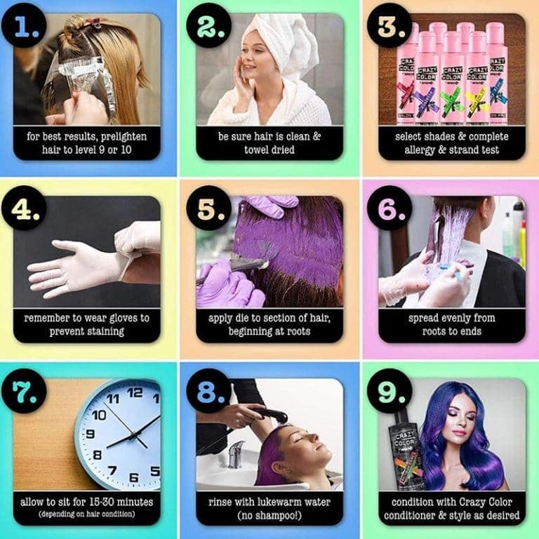 Crazy Color Chart Swatches, A4, 26 Shades - Hair Health & Beauty